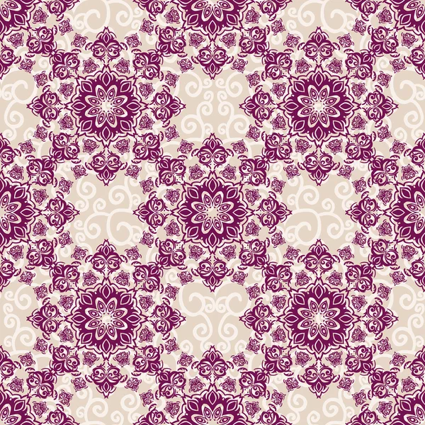 Baroque damask background — Stock Vector © alenarozova #51108475