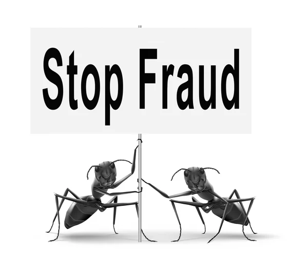 Stop fraud — Stock Photo © kikkerdirk #19154213