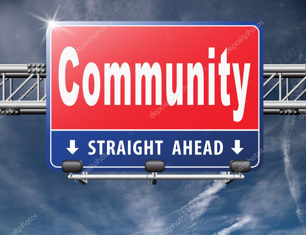 Community a local humans group — Stock Photo © kikkerdirk #108764624