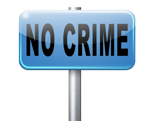 Stop crime sign — Stock Photo © kikkerdirk #73976987