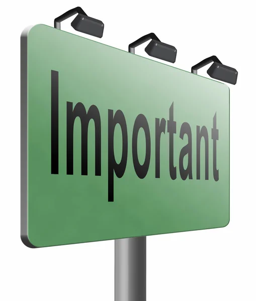 Very Important Information