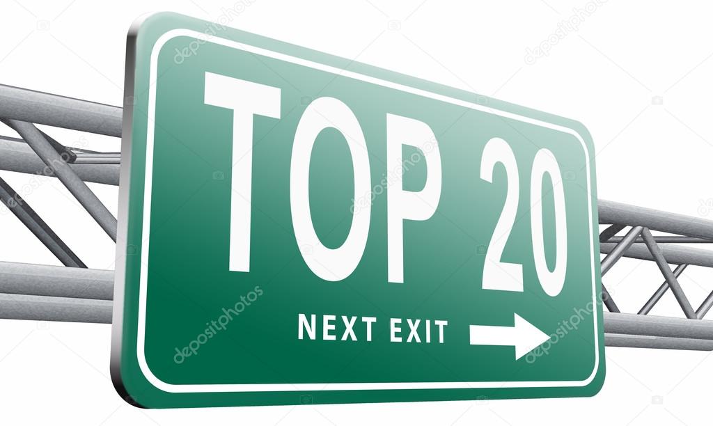 Top 20 charts — Stock Photo © kikkerdirk #115640848