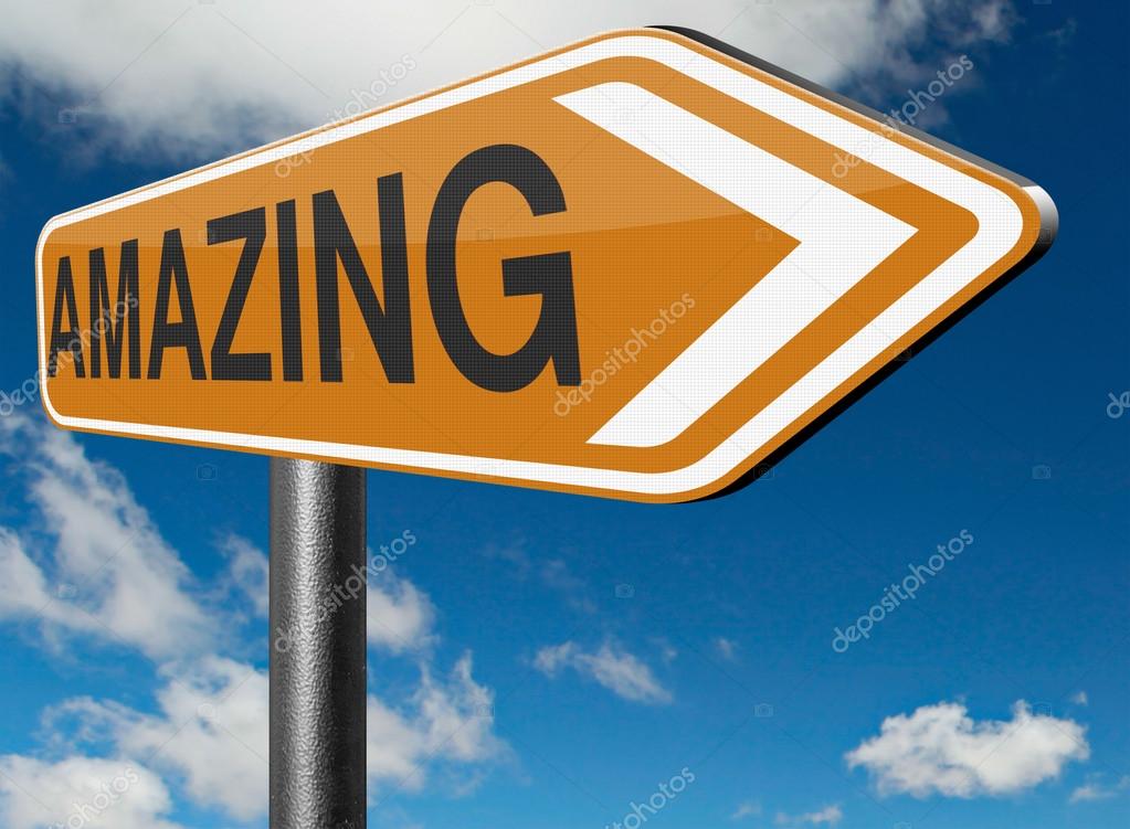 Awesome and amazing — Stock Photo © kikkerdirk #53482567