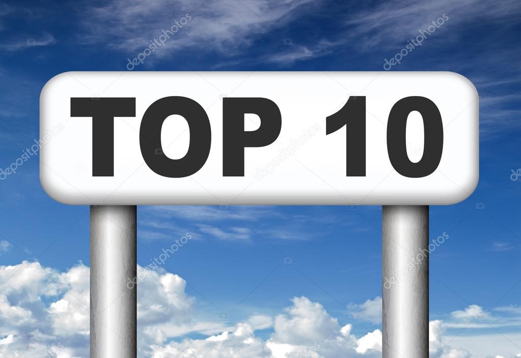 Top 10 charts Stock Photo by ©kikkerdirk 54229781