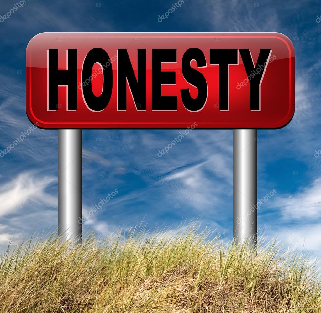 Honesty sign — Stock Photo © kikkerdirk #57202597