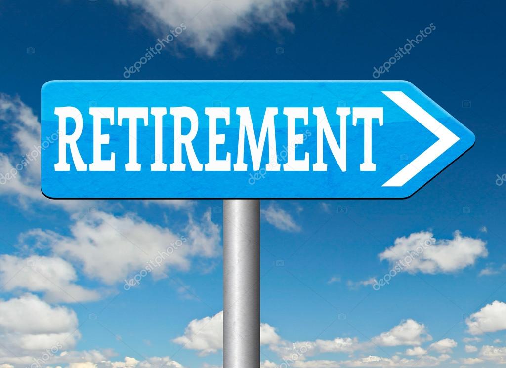 Retirement sign — Stock Photo © kikkerdirk #57215227