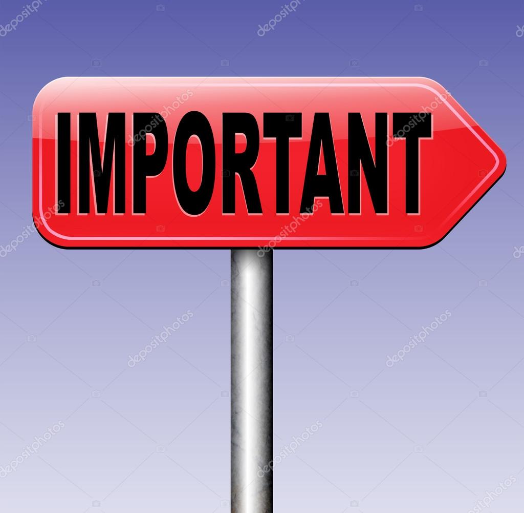 Important Sign