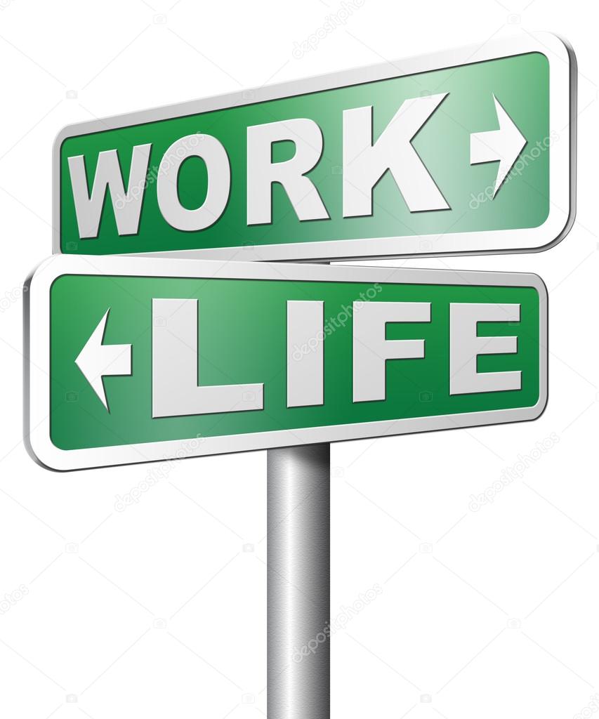 Work versus life Stock Photo by ©kikkerdirk 73977663