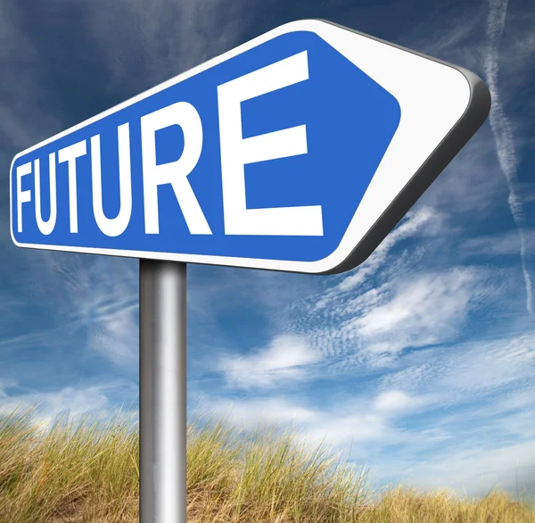 Bright Future, Bleak Future Sign Post — Stock Photo © anizza #11264364