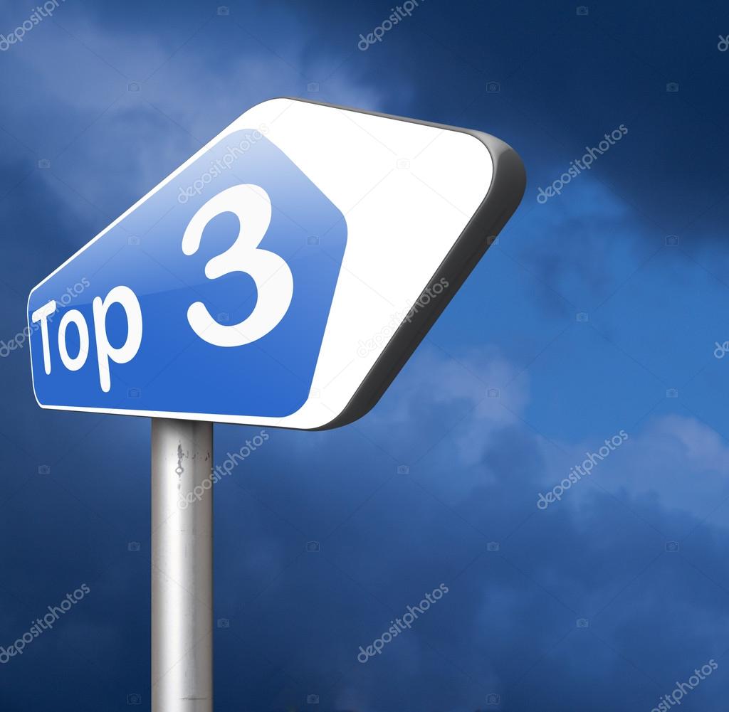 Top 3 charts arrow sign Stock Photo by ©kikkerdirk 79367898