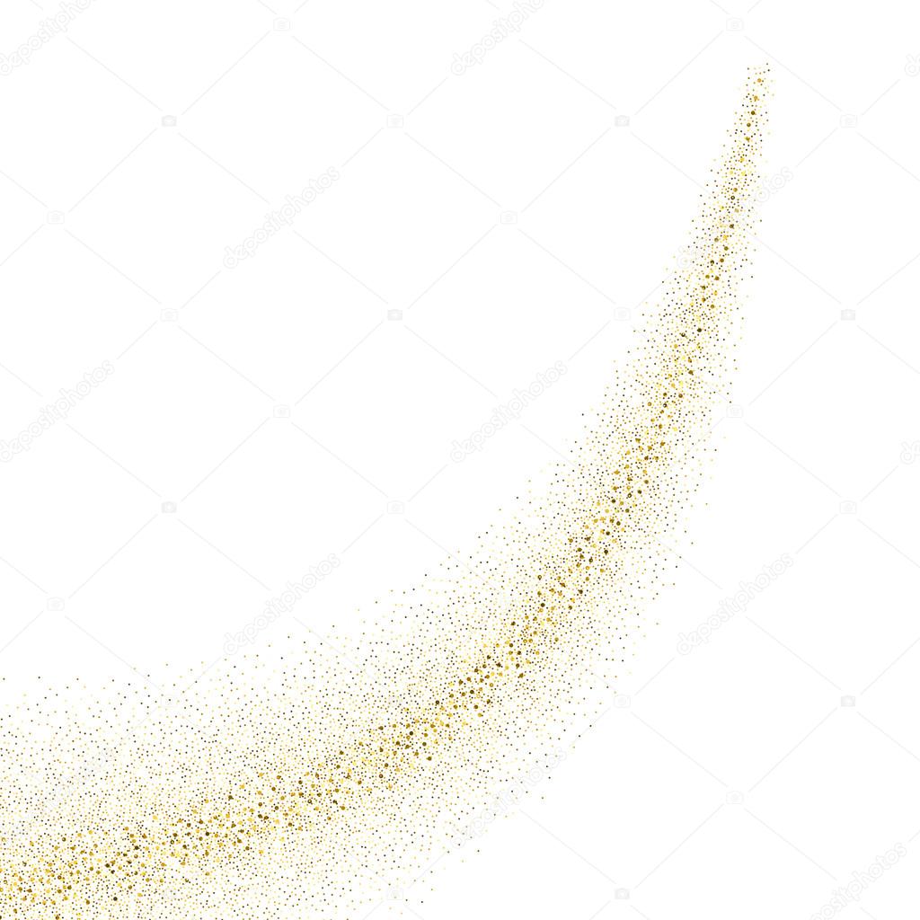 Vector gold glitter wave abstract background Stock Vector Image by ...