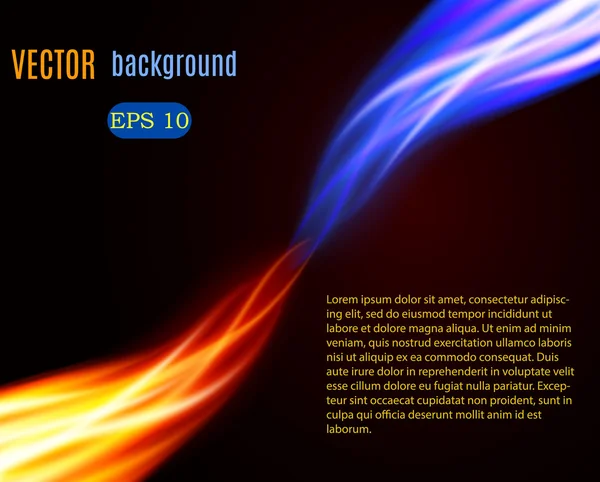 Burn flame fire vector background Stock Vector by ©drogatnev 81567562