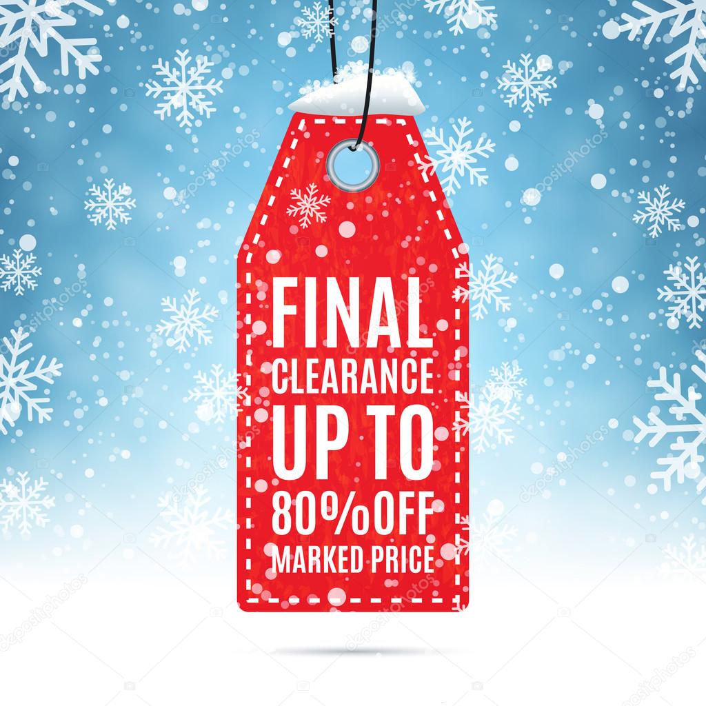 Final clearance price tag Stock Vector Image by ©drogatnev #88636378