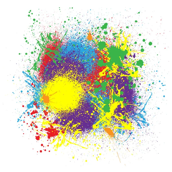 Ink blots background Stock Vector by ©longquattro 34833481