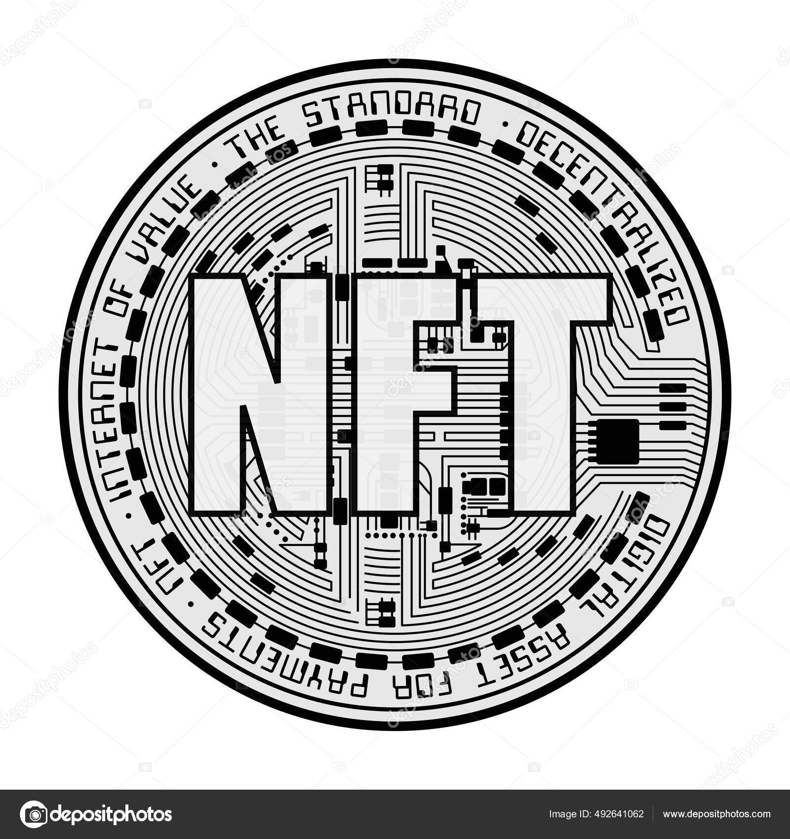 Crypto coin NFT Stock Vector by ©longquattro 492641062