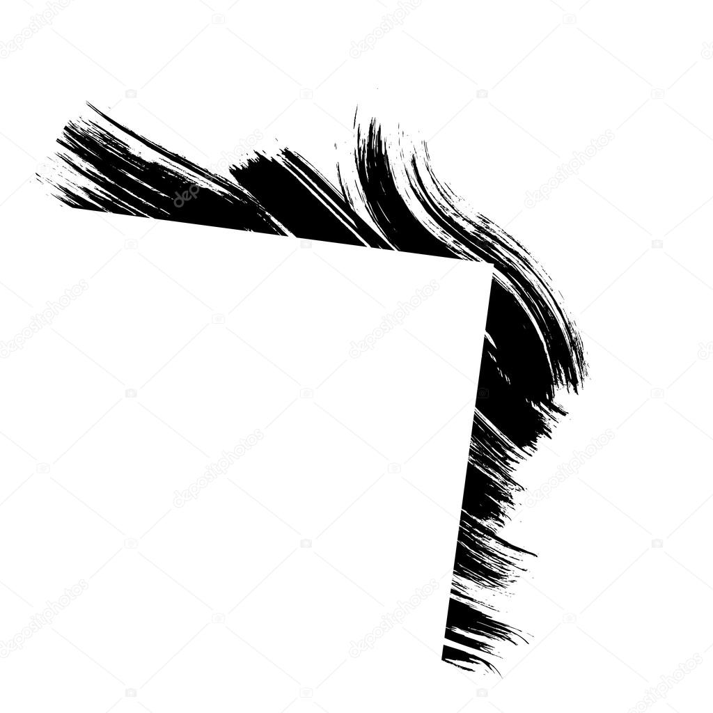 Grunge line frame Stock Illustration by ©longquattro #78449456