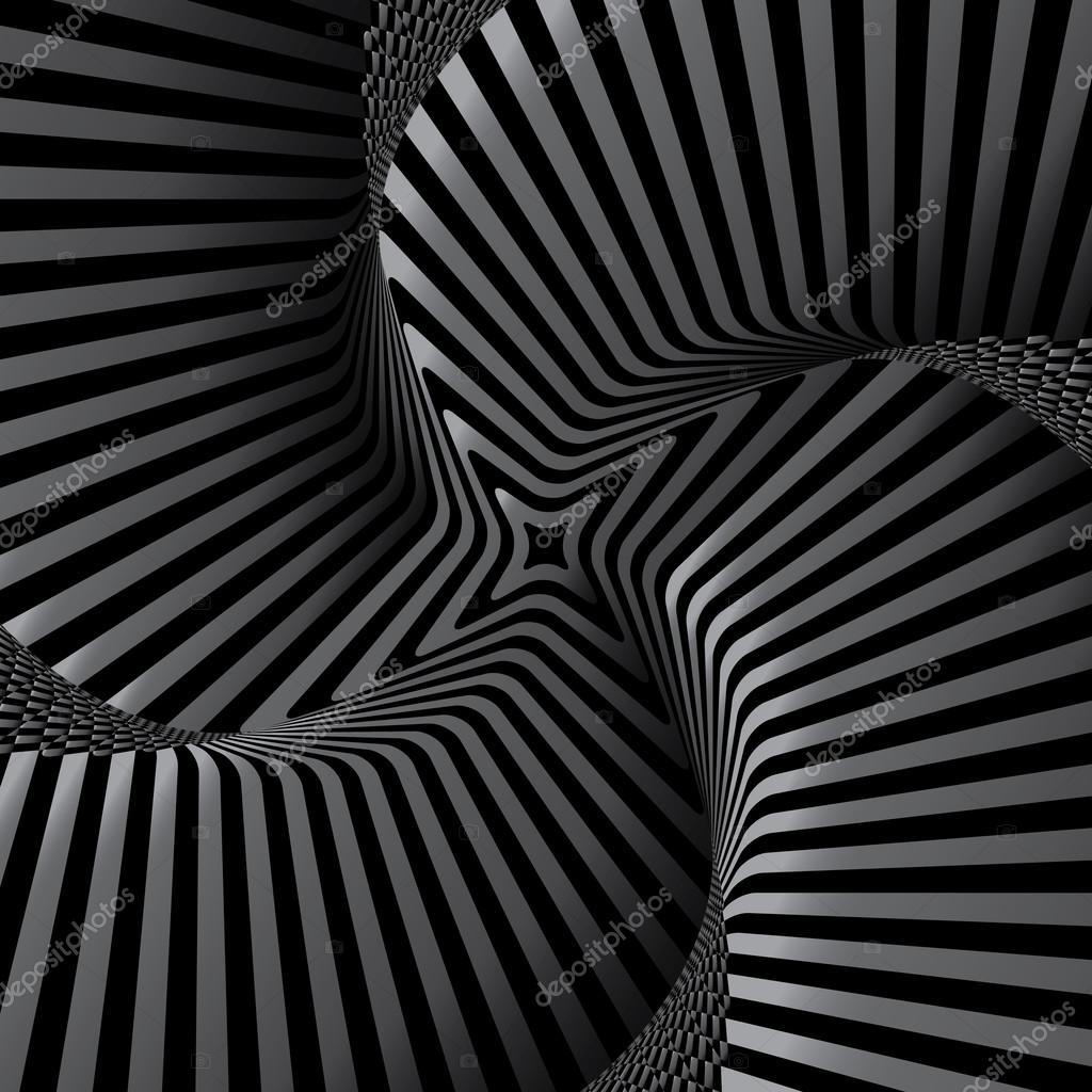 Optical illusion abstract background Stock Vector by ©DeryaCakirsoy ...