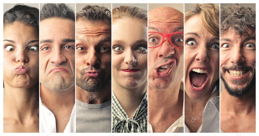 People doing funny faces Stock Photo by ©olly18 100965180