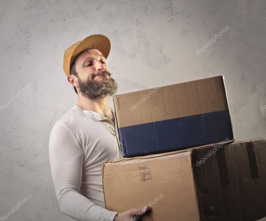 The delivery boy Stock Photo by ©olly18 109869310