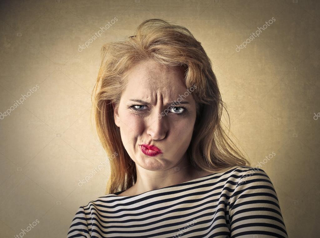 Mujer decepcionada: fotografía de stock © olly18 #73955873 | Depositphotos