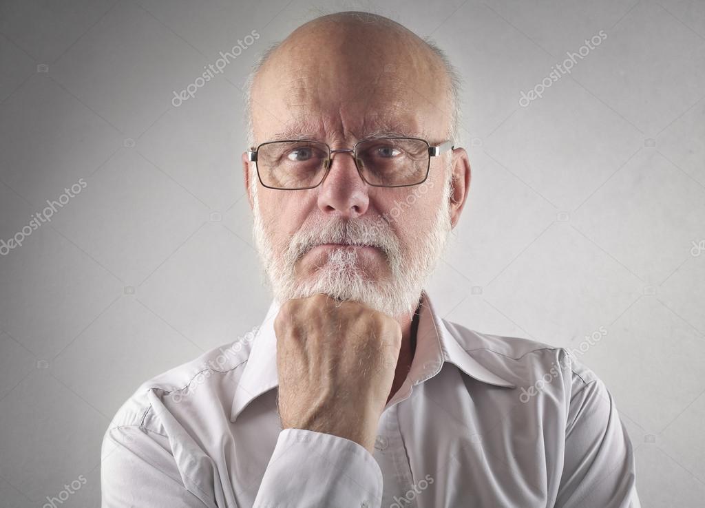 Angry elderly man Stock Photo by ©olly18 84769474