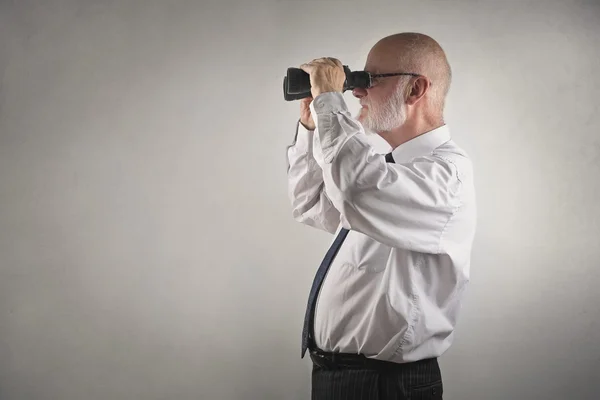 People with binoculars — Stock Photo © olly18 #109872234