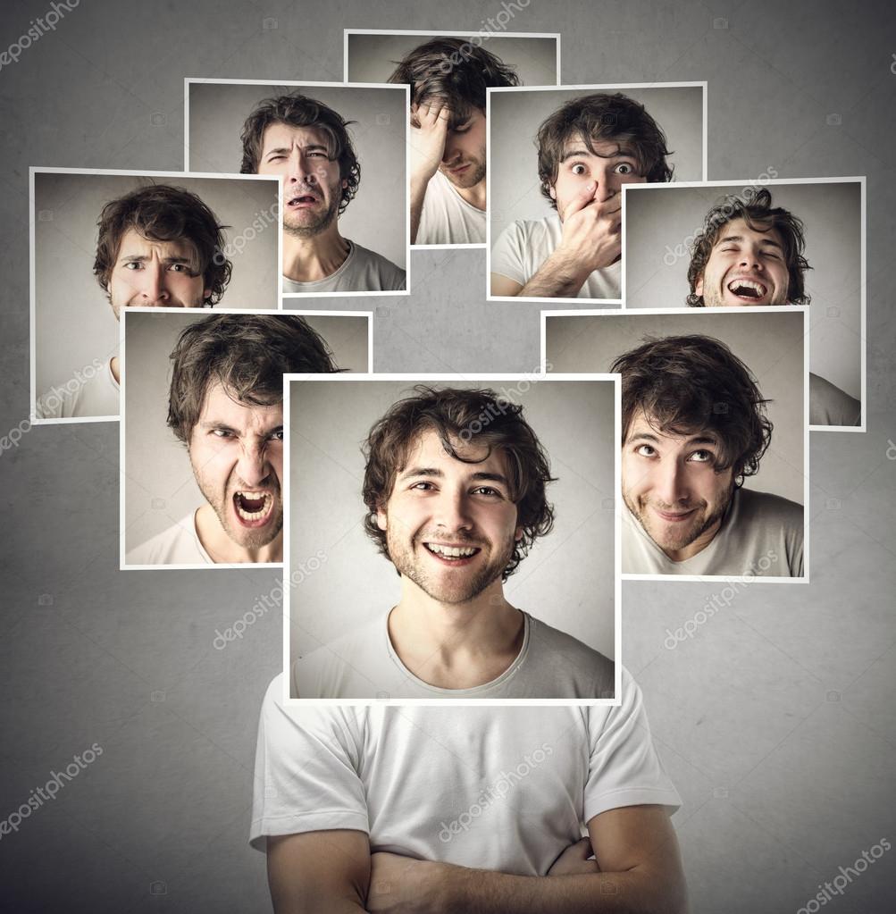 Diferentes estados de ánimo: fotografía de stock © olly18 #84771180 ...