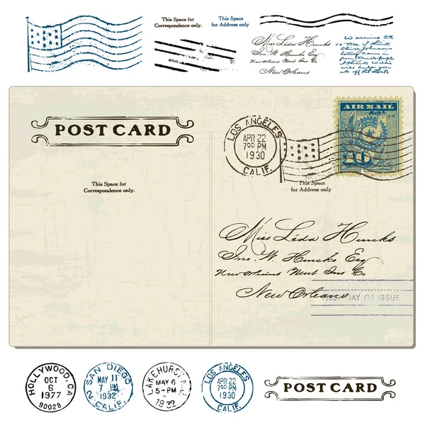 Postcard font Vector Art Stock Images | Depositphotos