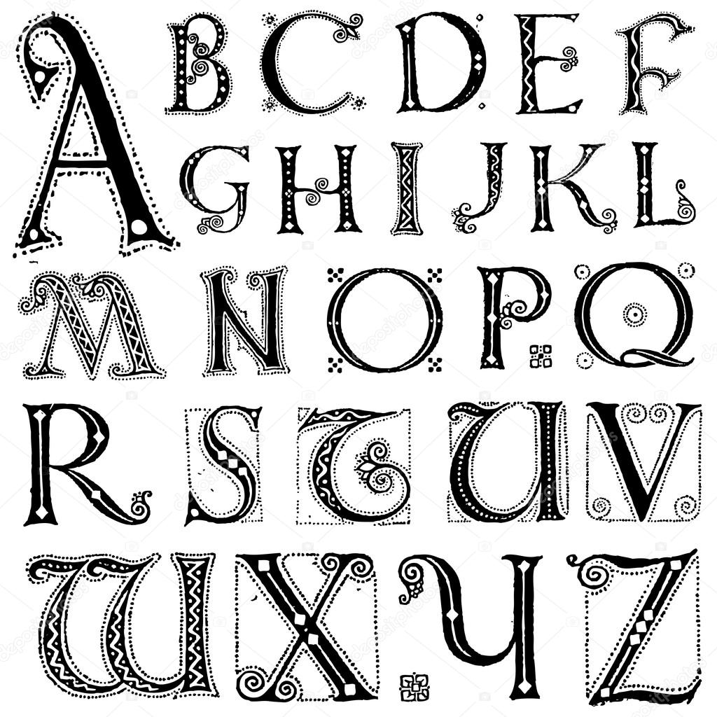 Free Decorative Alphabet Letters Clip Art - Infoupdate.org