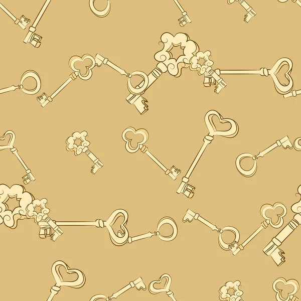 Skeleton Key Pattern in Blue Stock Vector Image by ©Lisann #10311287