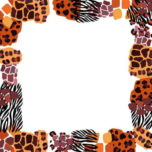 Cheetah Print Border