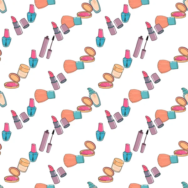 Makeup seamless pattern set — Stock Vector © lolya1988 #94262740