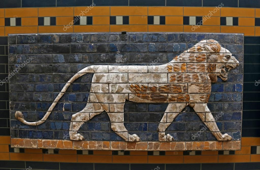 Lion from the Ishtar Gate – Stock Editorial Photo © ca2hill #90051330
