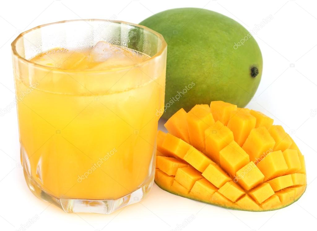 Mango juice with fruits Stock Photo by ©bdspn74 86220466