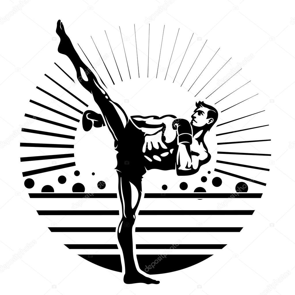 Kickboxing Stock Vector Image By ©archetype 67970155