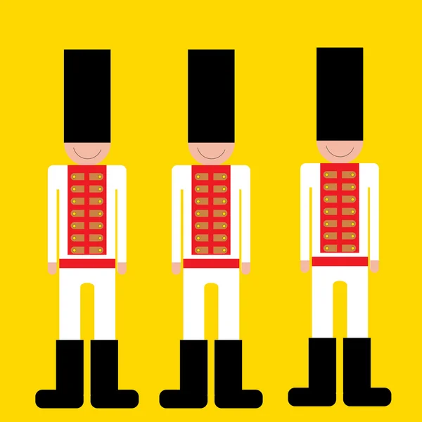 British Royal guards guard — Stock Vector © kotyara13 #112591526