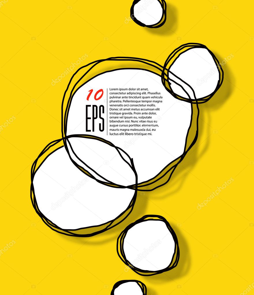 Hand drawn vector framework, cartoon style. Stock Vector by ©DIDDLE ...