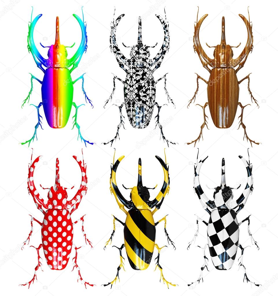 Pattern beetles — Stock Photo © vicnt2815 #72865571