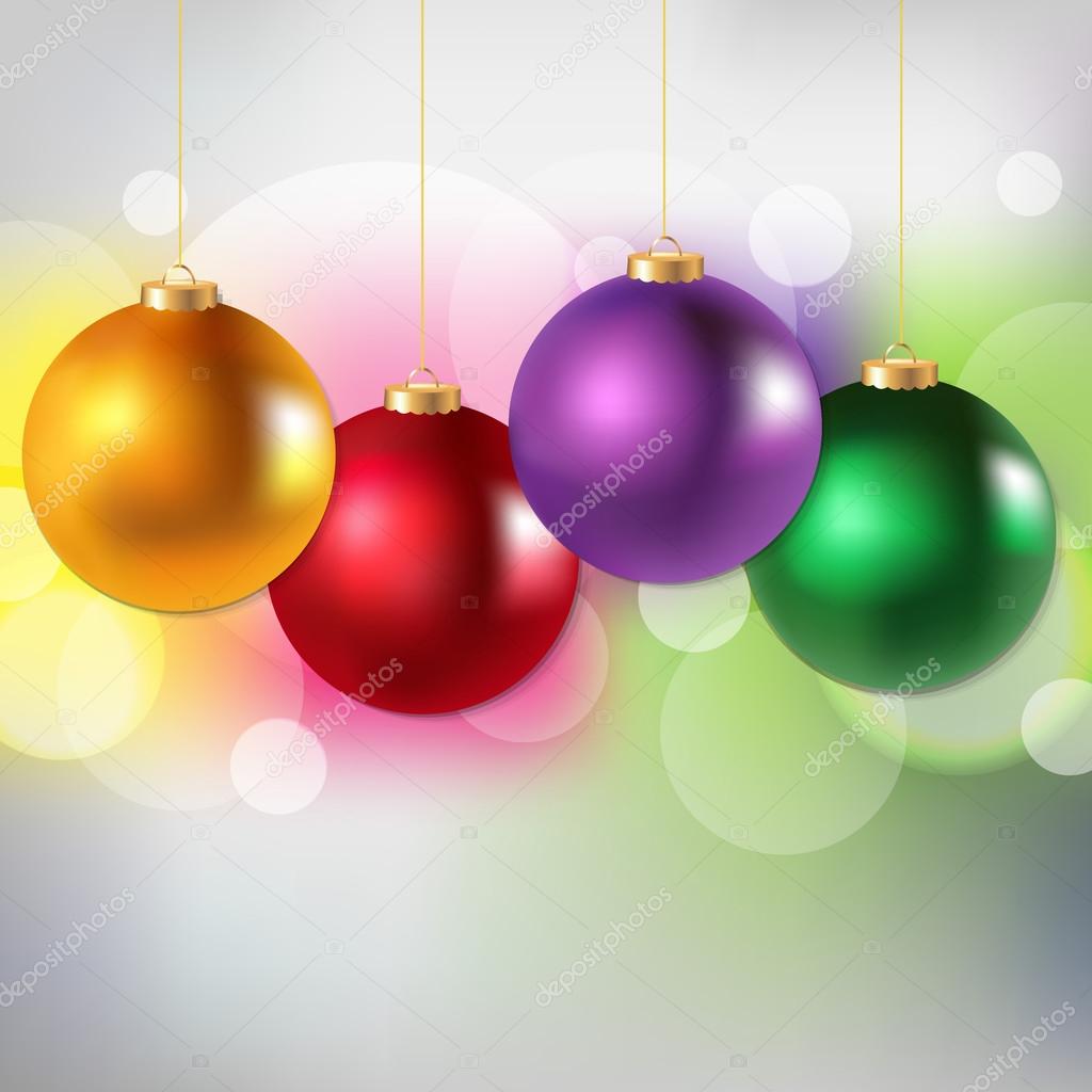 Bokeh Background with balls Stock Vector by ©adamson 60189873