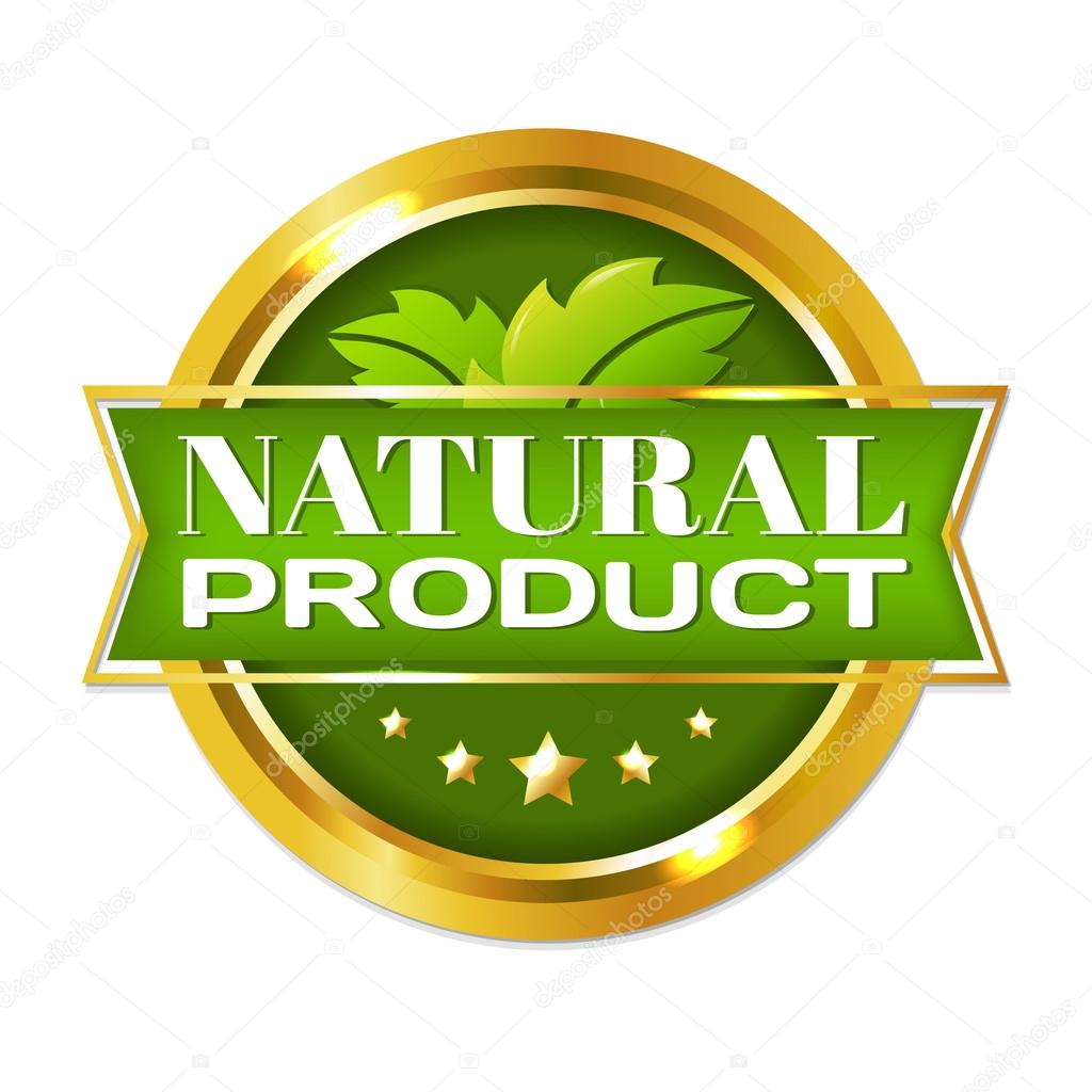 Natural Product Label Stock Vector Image by ©adamson #60537145