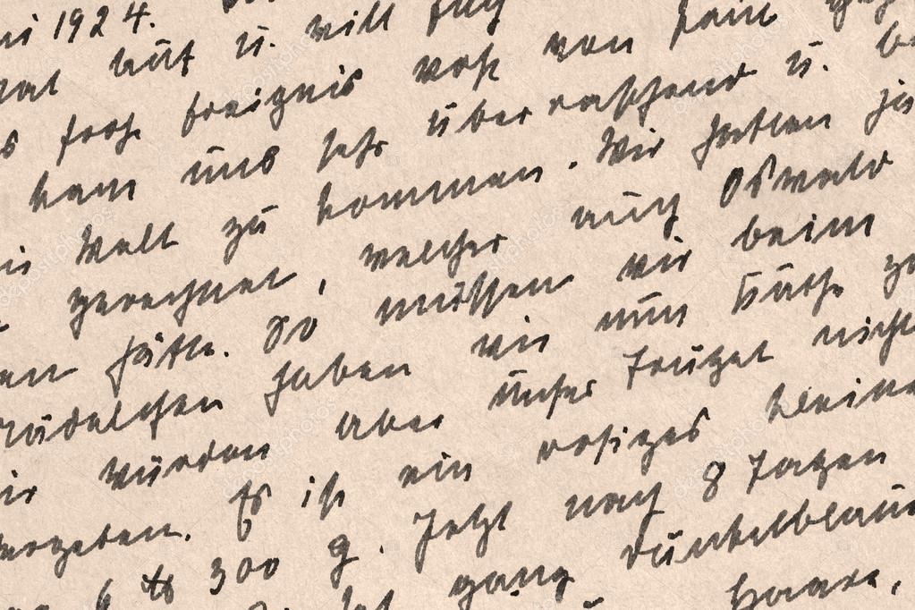 Escritura alemana de 1924 - detalle — Fotos de Stock © bernhardlux ...