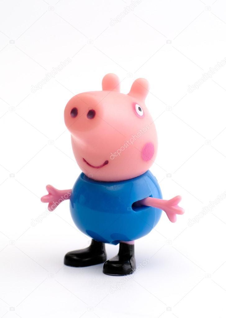 George Pig toy character — Stock Editorial Photo © Rosinka79 #93352988