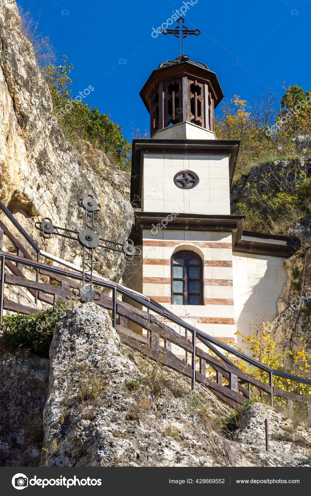 Medieval Basarbovo Rock Monastery Dedicated Saint Dimitar Basarbowski ...