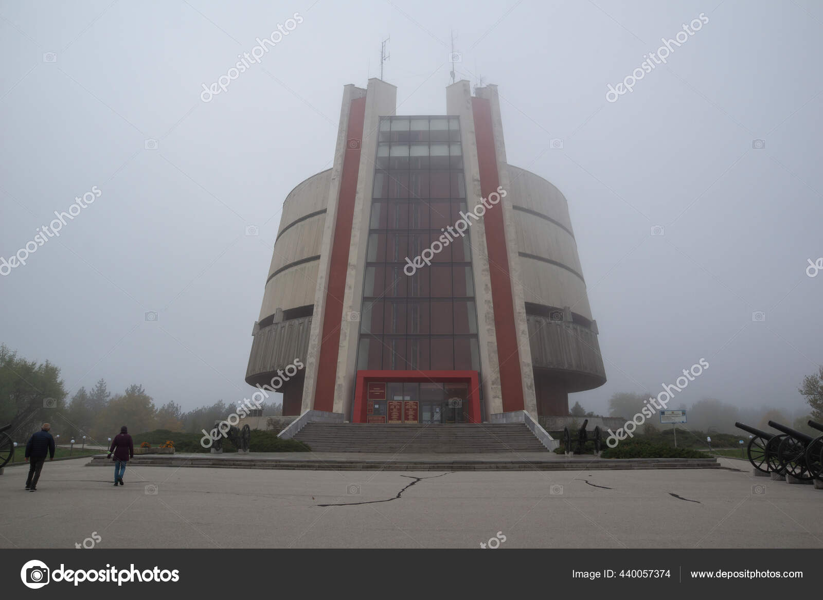 Pleven Bulgaria November 2020 Panorama Pleven Epopee 1877 City Pleven ...