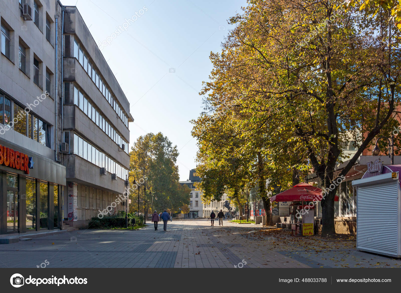 Lovech Bulgaria November 2020 Panoramic View Center Town Lovech ...