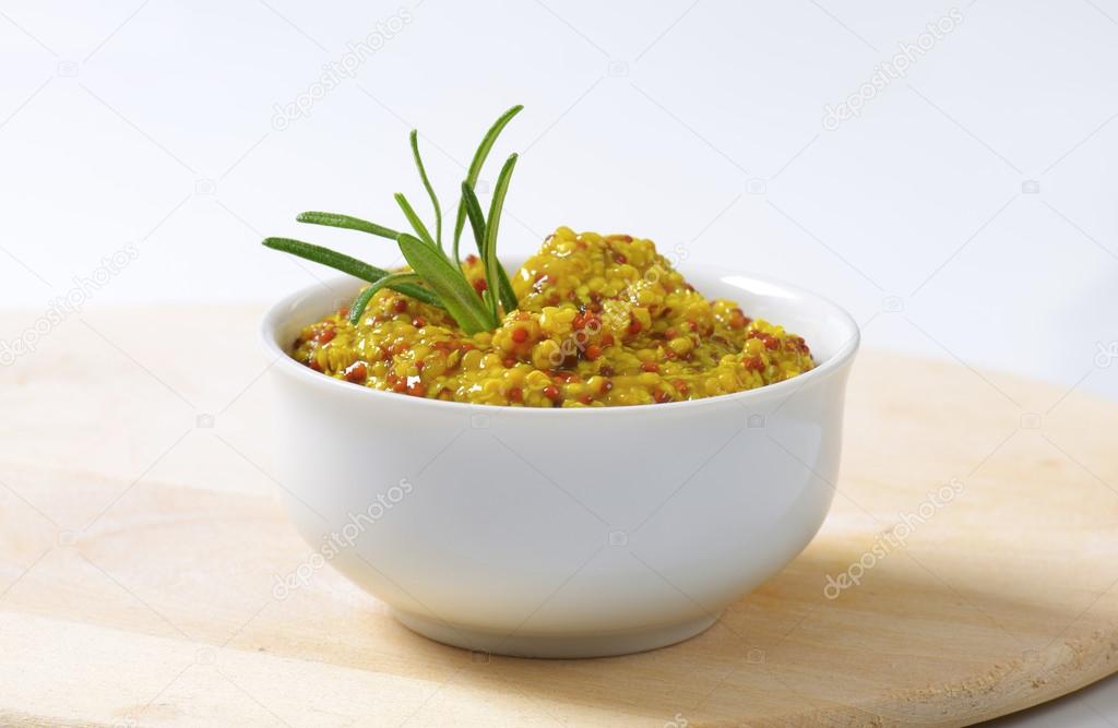 Whole Grain Mustard Stock Photo by ©ajafoto 66352201