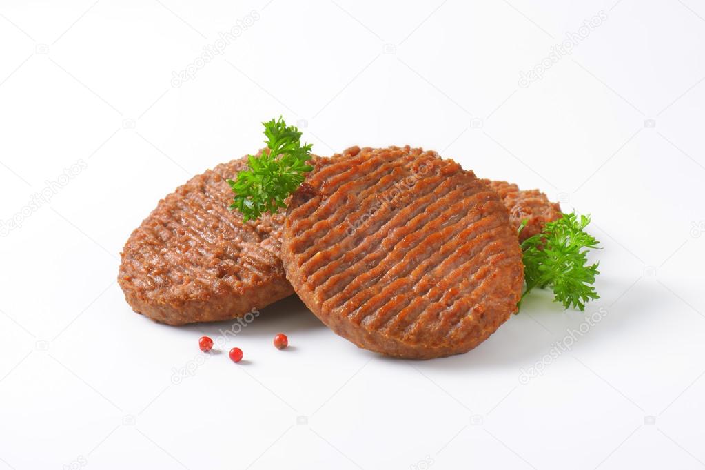 Beef Burger Patties Stock Photo by ©ajafoto 80270776