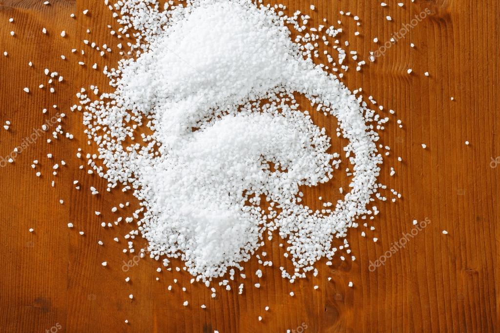 Coarse grained salt — Stock Photo © ajafoto #82873496