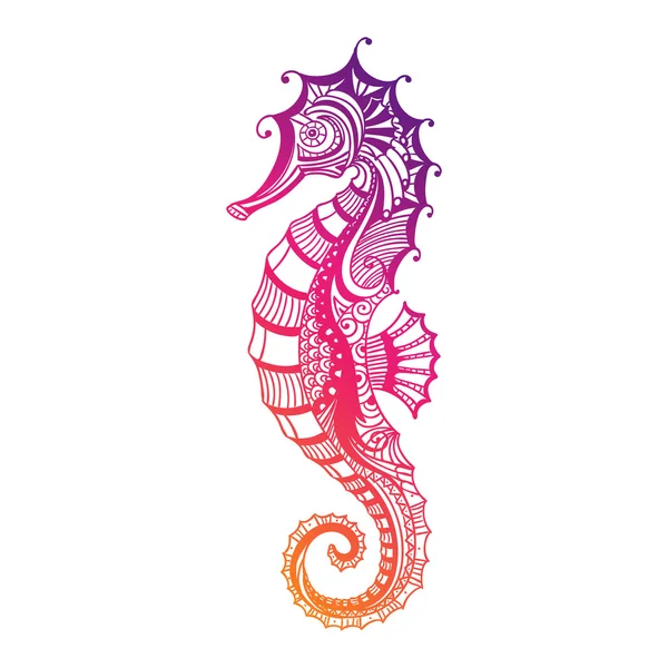 20,862,615 Seahorse zentangle Vector Images | Depositphotos