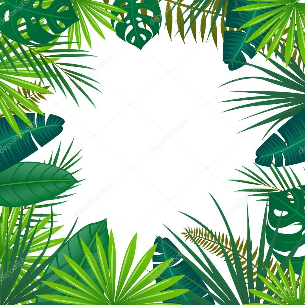 Vector Tropical Background ⬇ Vector Image by © ramonakaulitzki | Vector ...